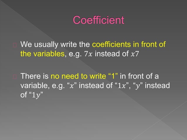 How to write equations &expressions | PPTX