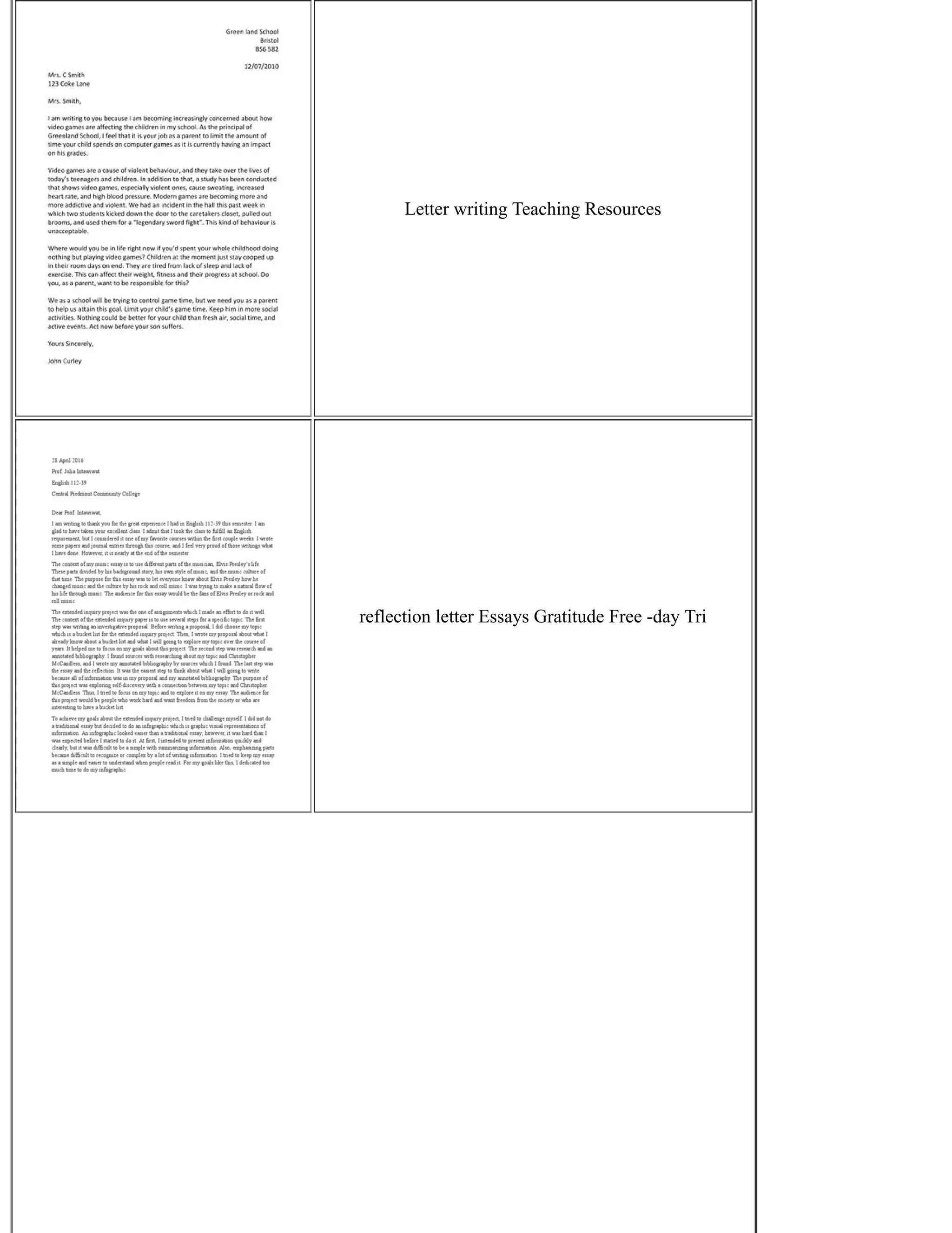 How To Write Essay Letter | PDF
