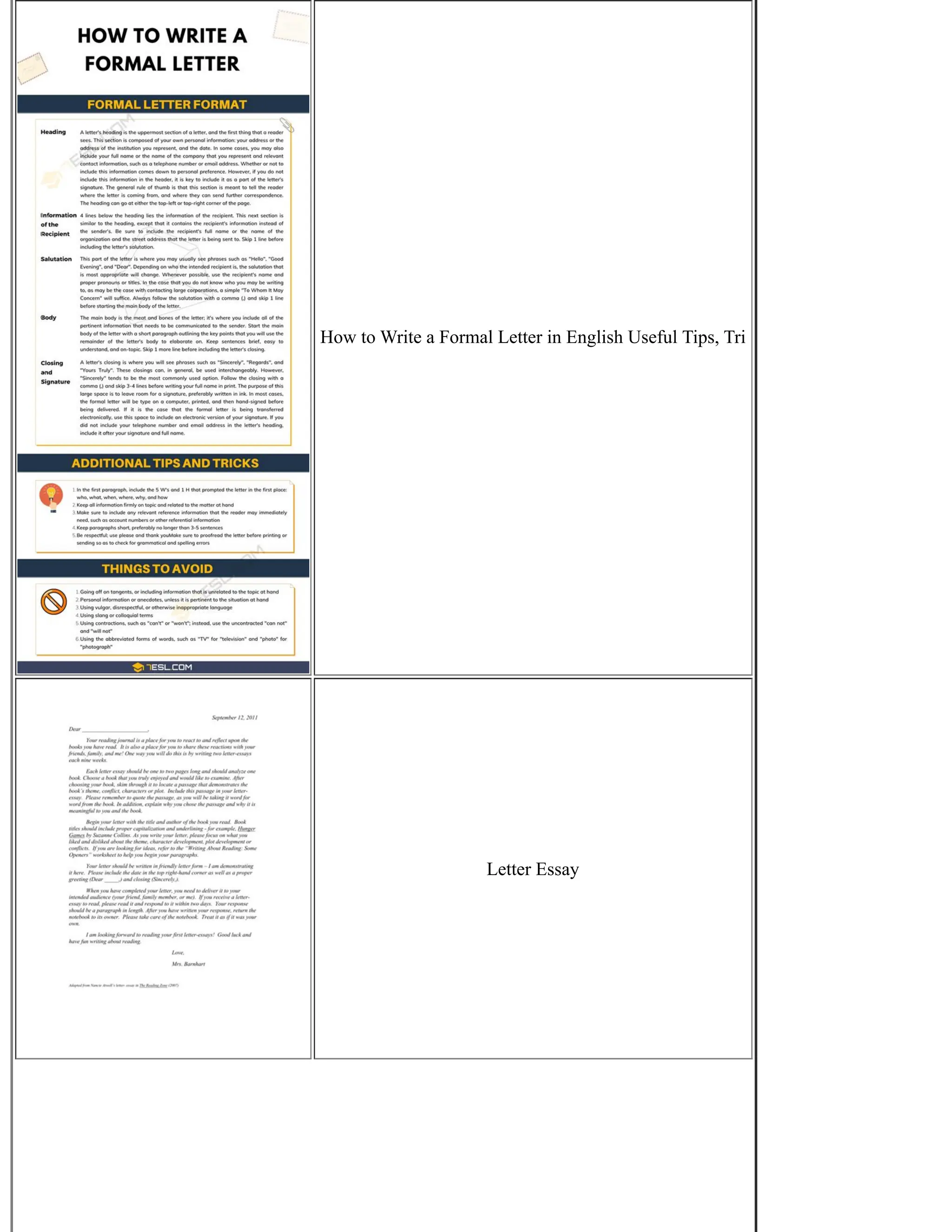 How To Write Essay Letter | PDF