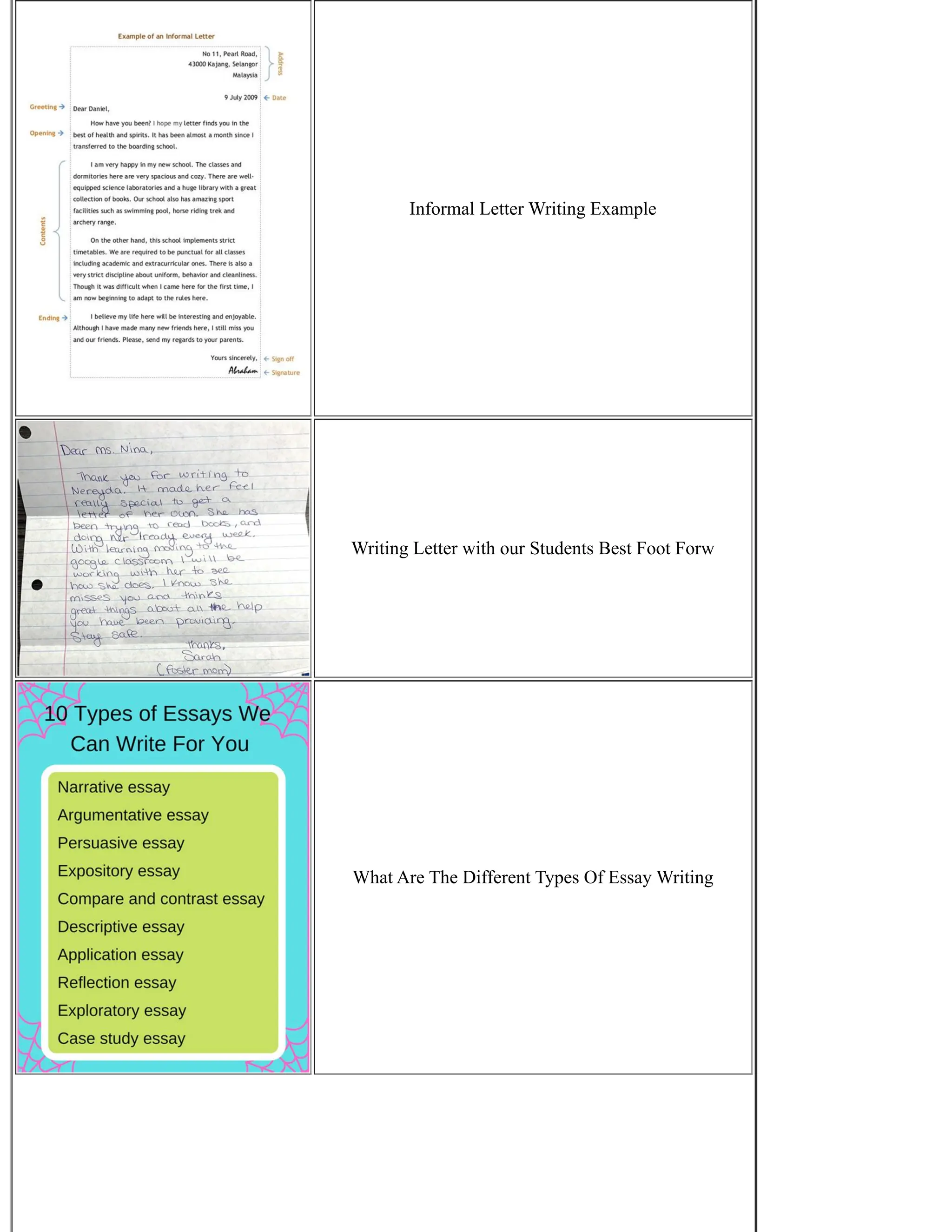 How To Write Essay Letter | PDF