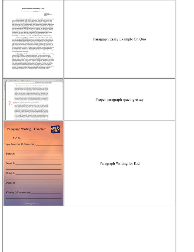 How To Write Essay Paragraphs | PDF