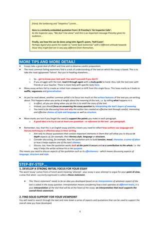 How to write exceptional essays | PDF