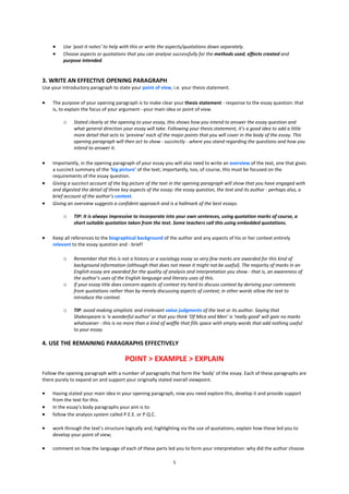 How to write exceptional essays | PDF