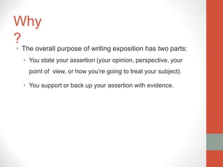 how to write exposition.pptx