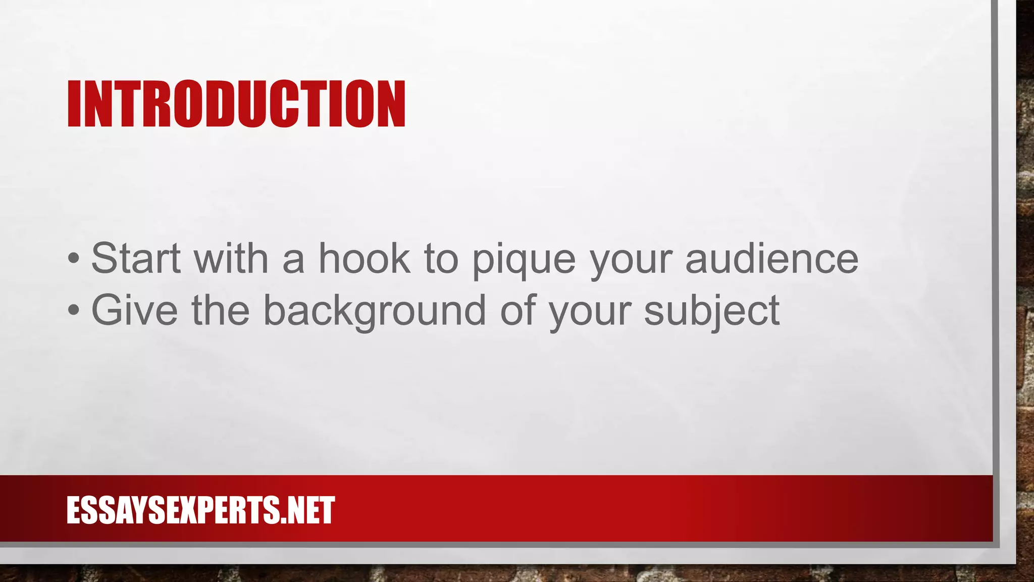 How to write expository essay | PPTX