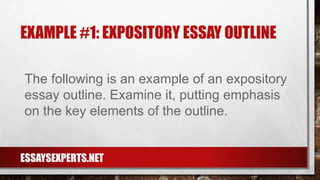 How to write expository essay | PPTX