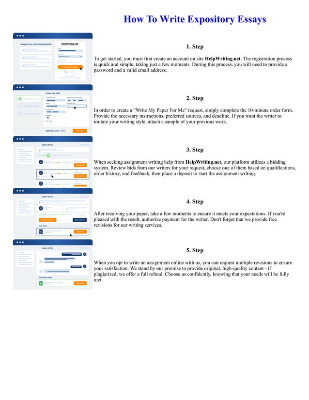 How To Write Expository Essays | PDF