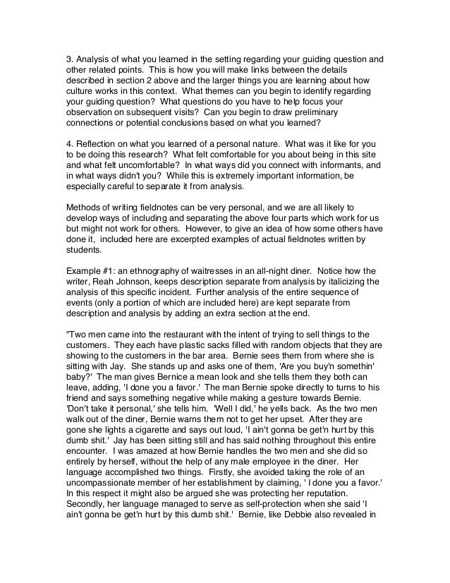 How to write_field_notes