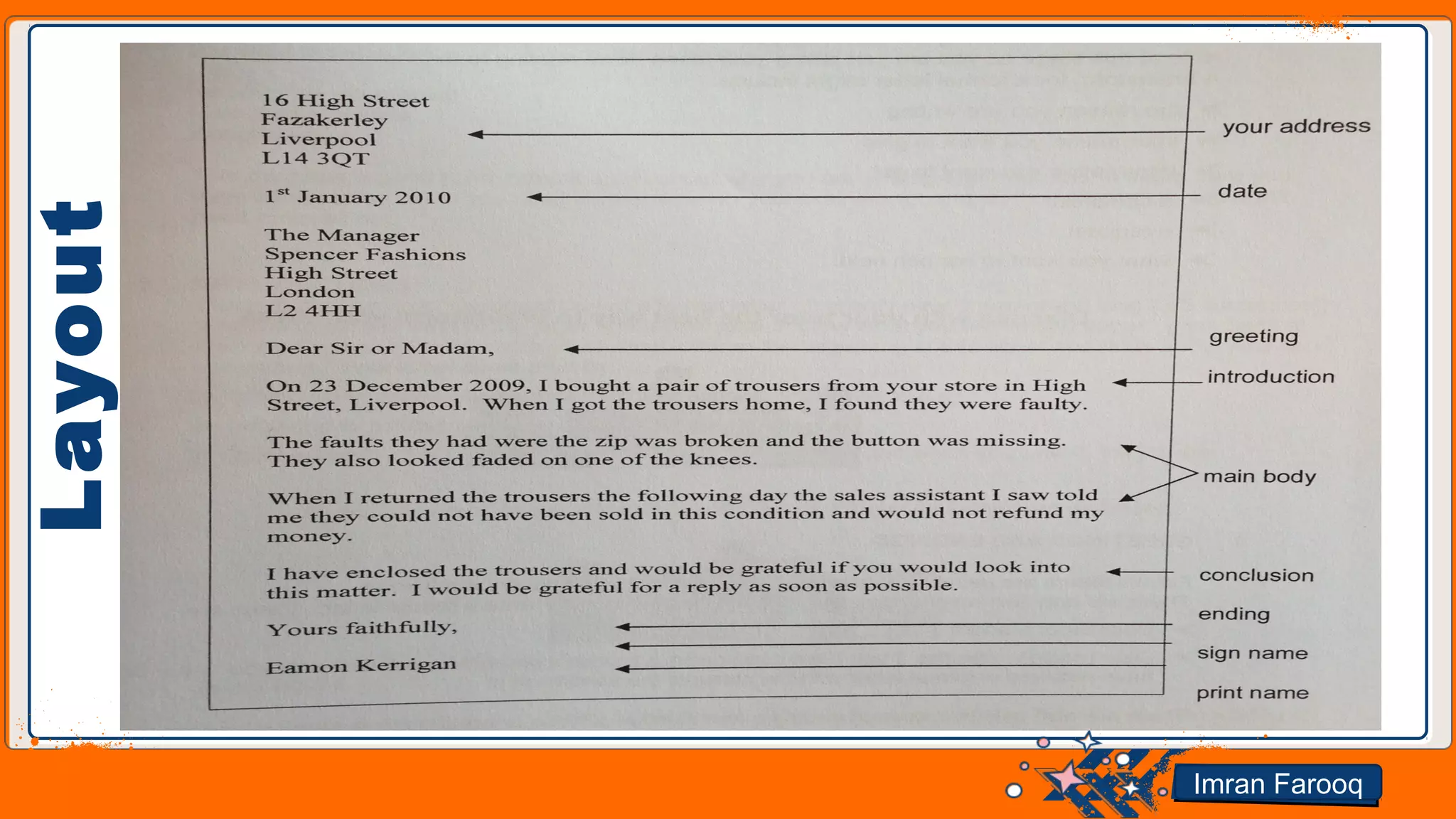 How to write formal letters | PPT