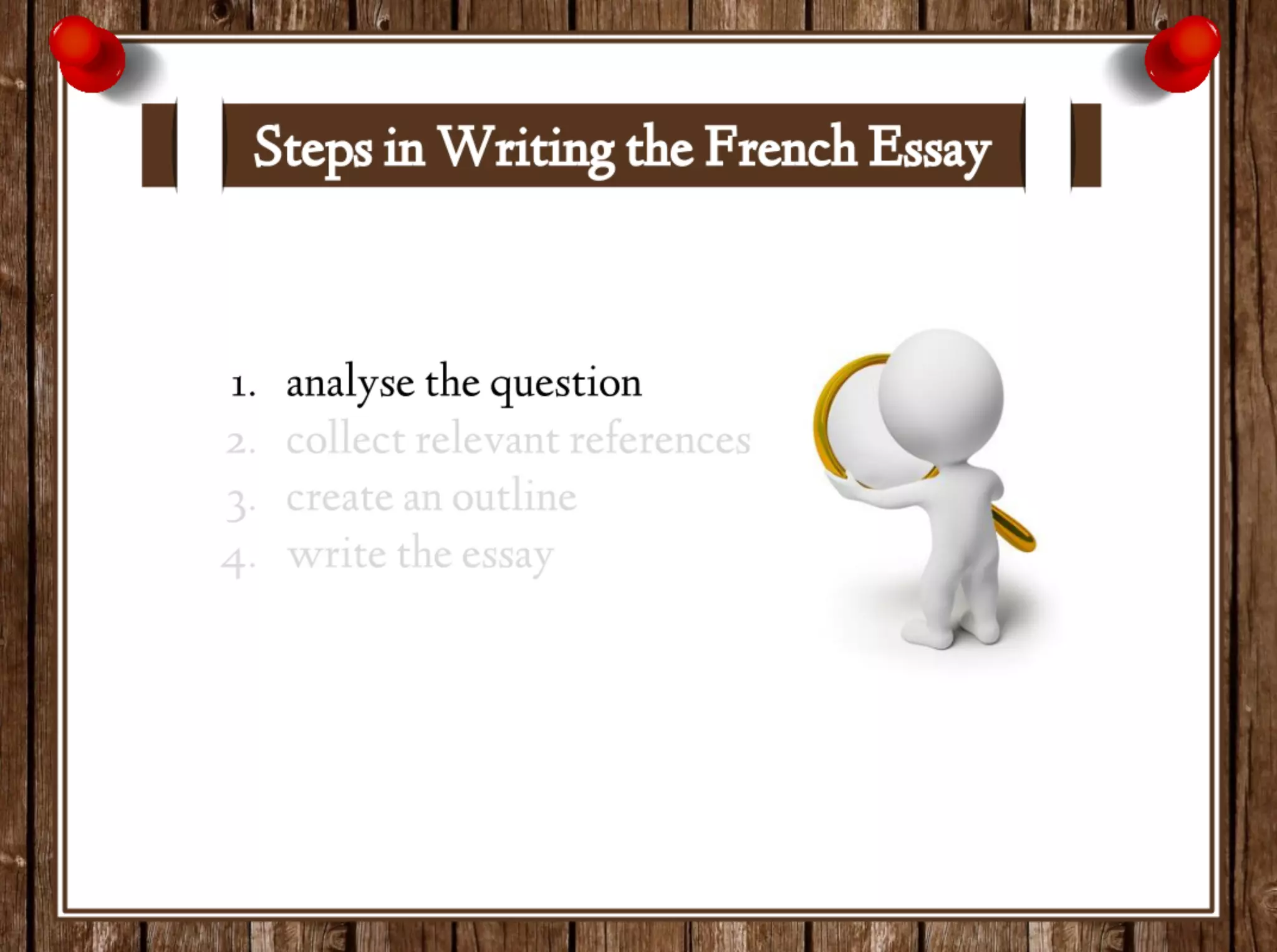 How To Write French Essay | PPT