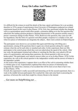 How To Write General Statements For Essays | PDF