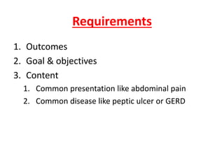 How to write GI module | PPT