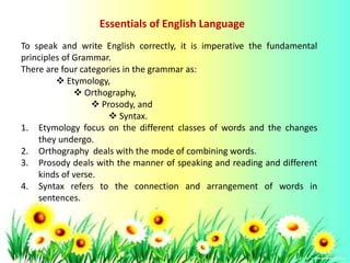 How to write good and correct English? | PPTX