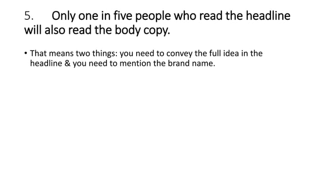 How To Write Great Copy: 7 Steps | PPT