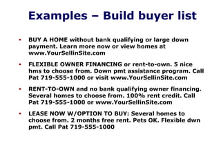 How to write great real estate ads | PPT