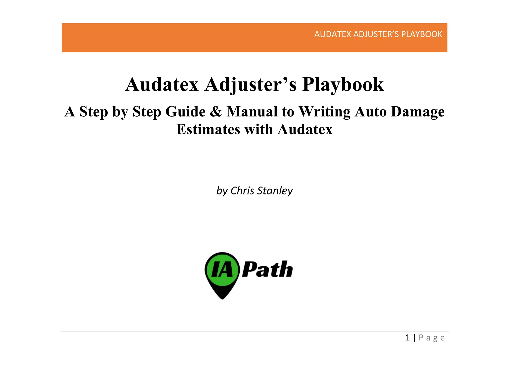 How to Write Hail or PDR Damage in Audatex WITHOUT the PDR Module | PDF