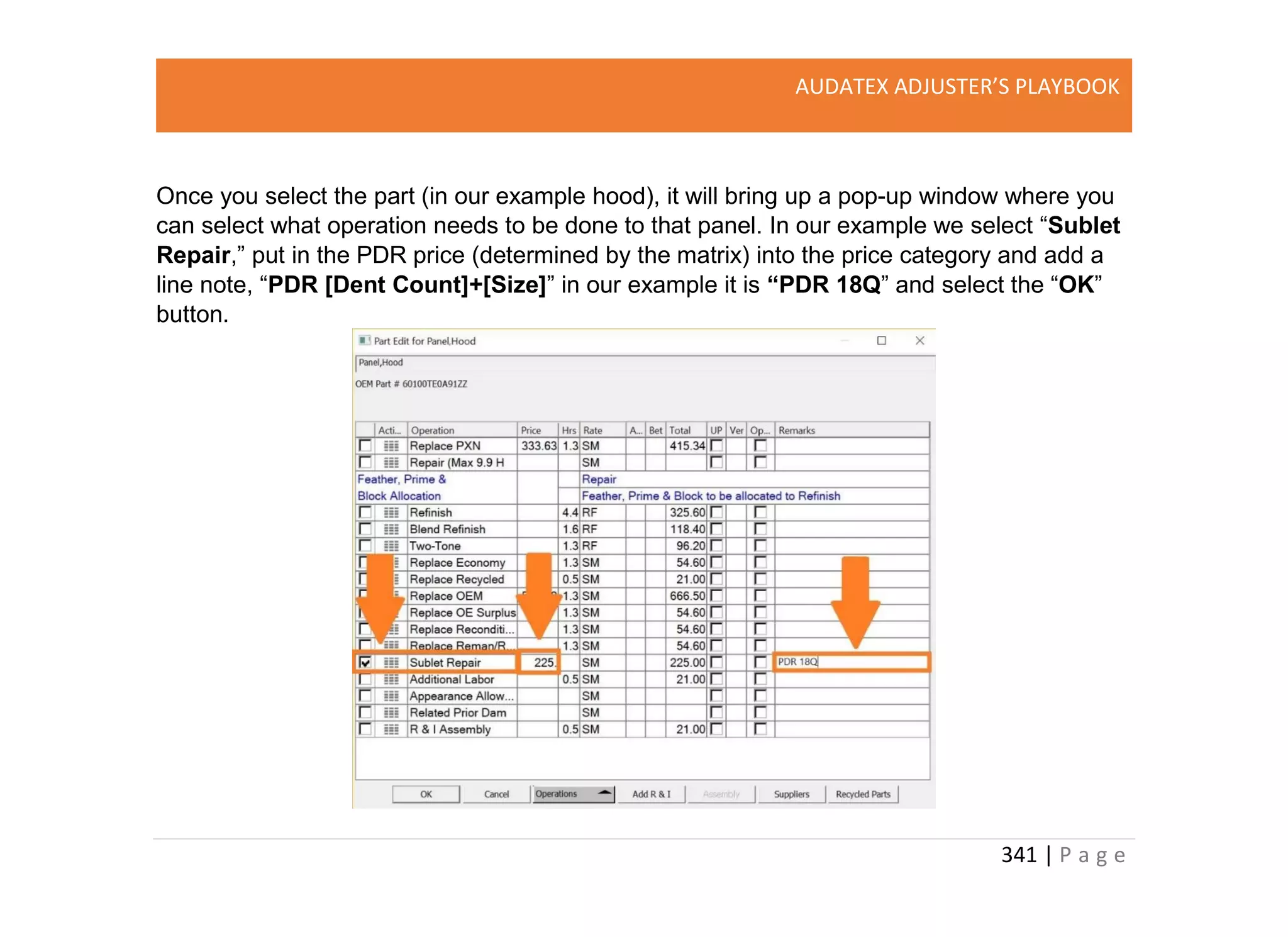 How to Write Hail or PDR Damage in Audatex WITHOUT the PDR Module | PDF