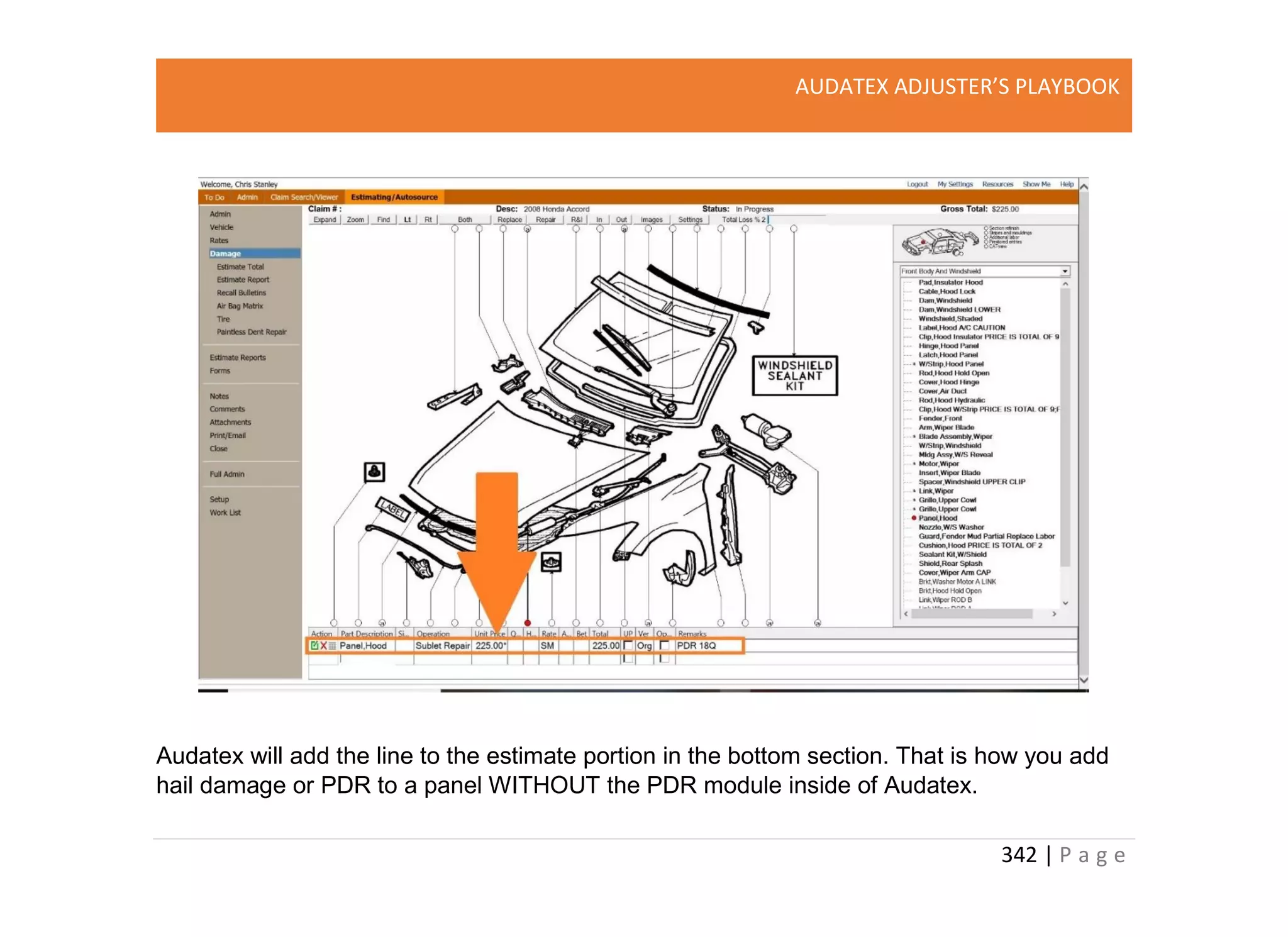 How to Write Hail or PDR Damage in Audatex WITHOUT the PDR Module | PDF