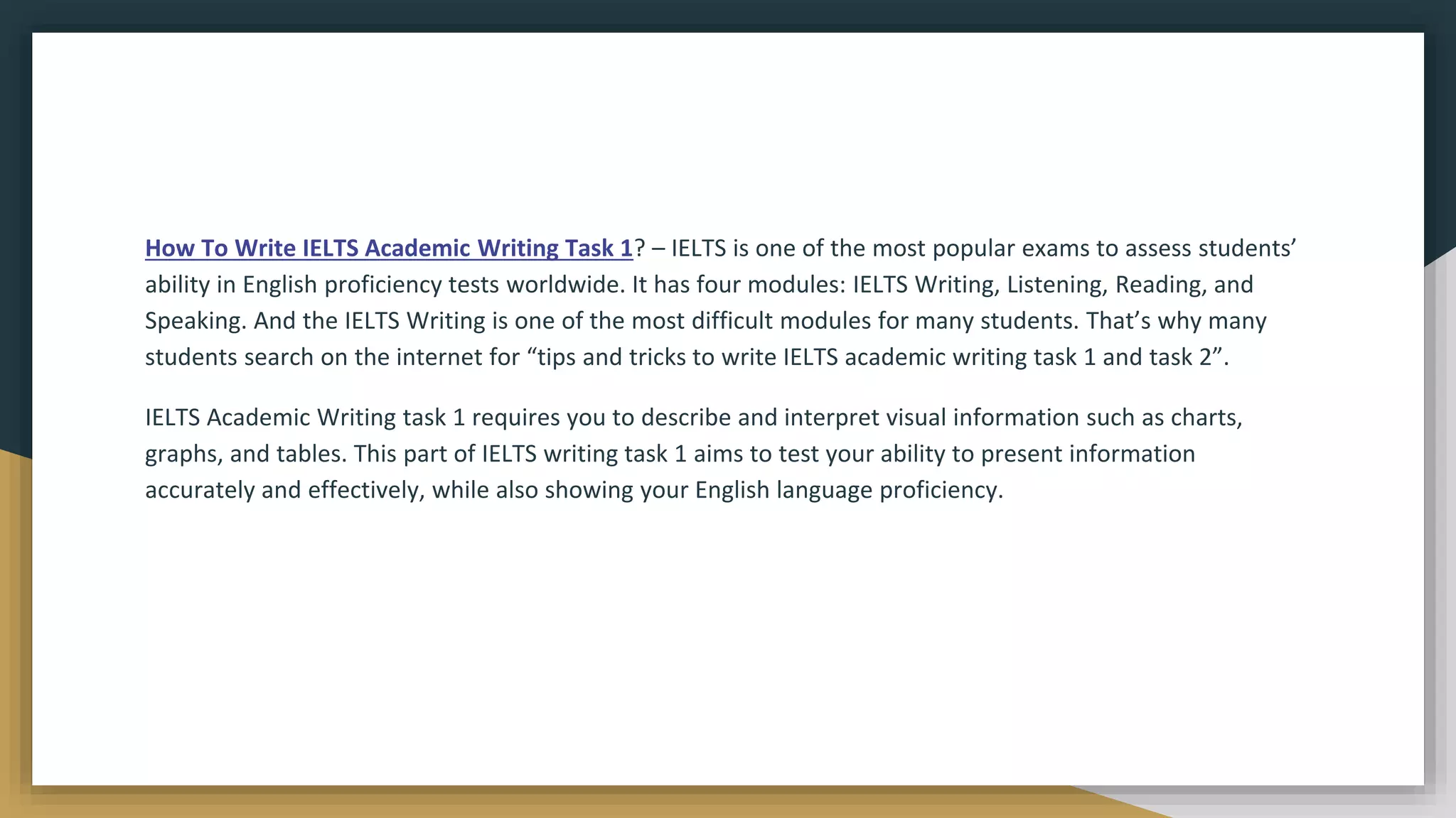 How To Write IELTS Academic Writing Task 1.pptx