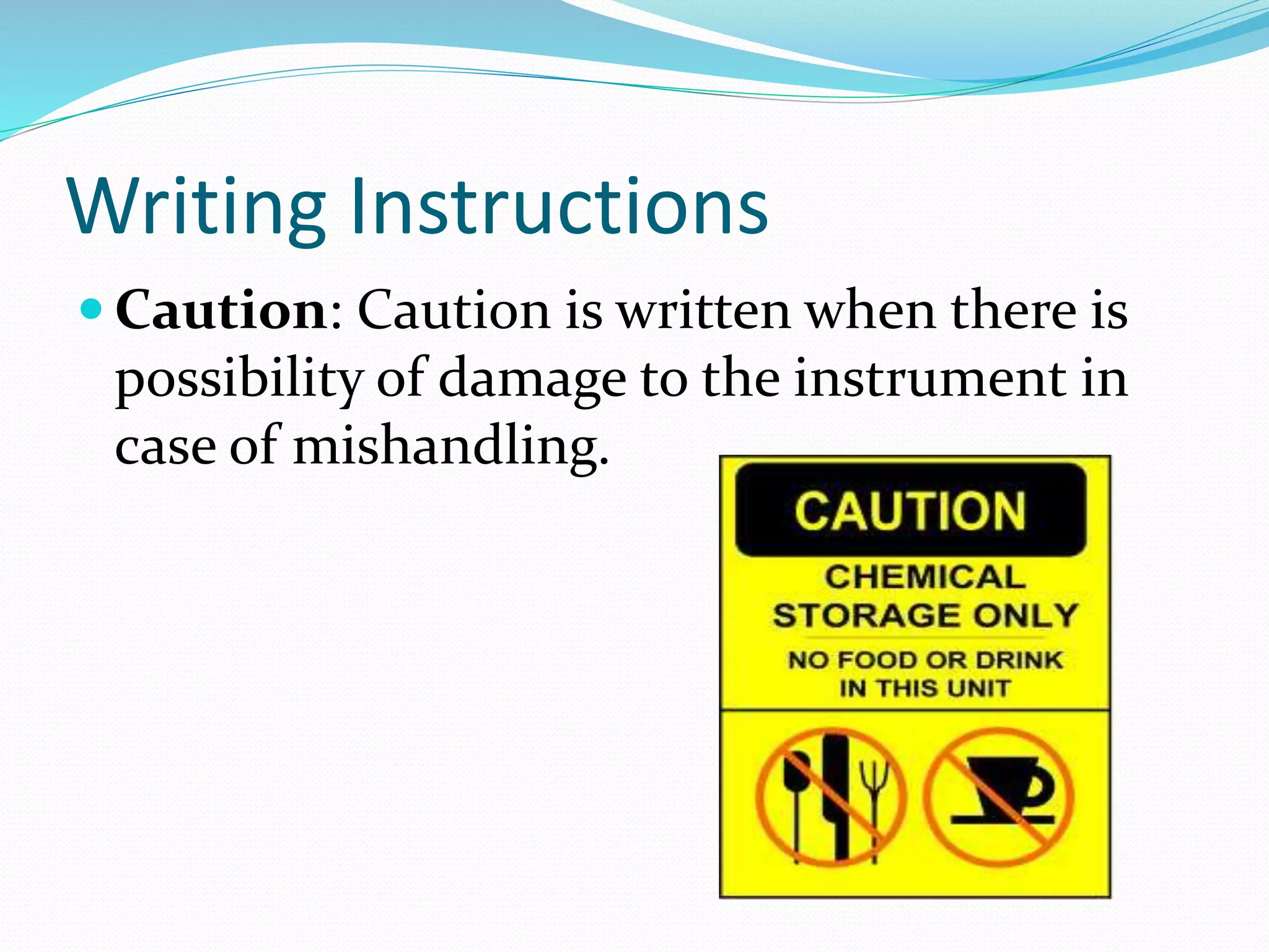 How to write instructions | PPT