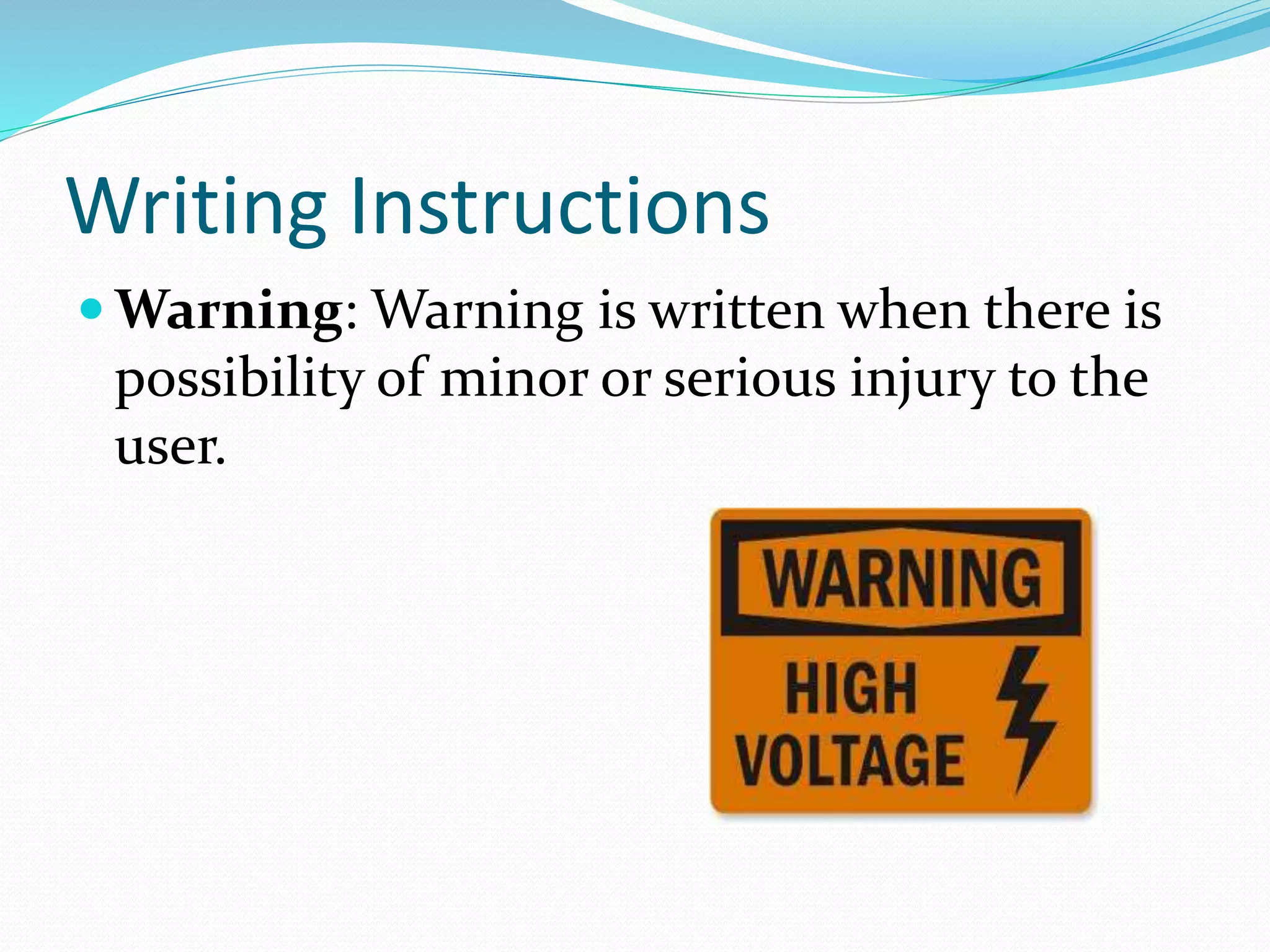 How to write instructions | PPT