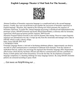 How To Write Interpretive Questions - With Examples | PDF