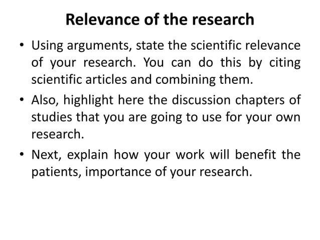 How to write introduction of thesis | PPTX