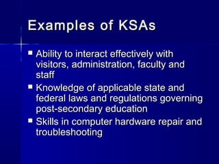 How to write job descriptions | PPT