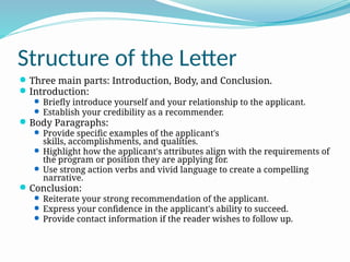 How to write Letter of Recommendation and SOP.pptx