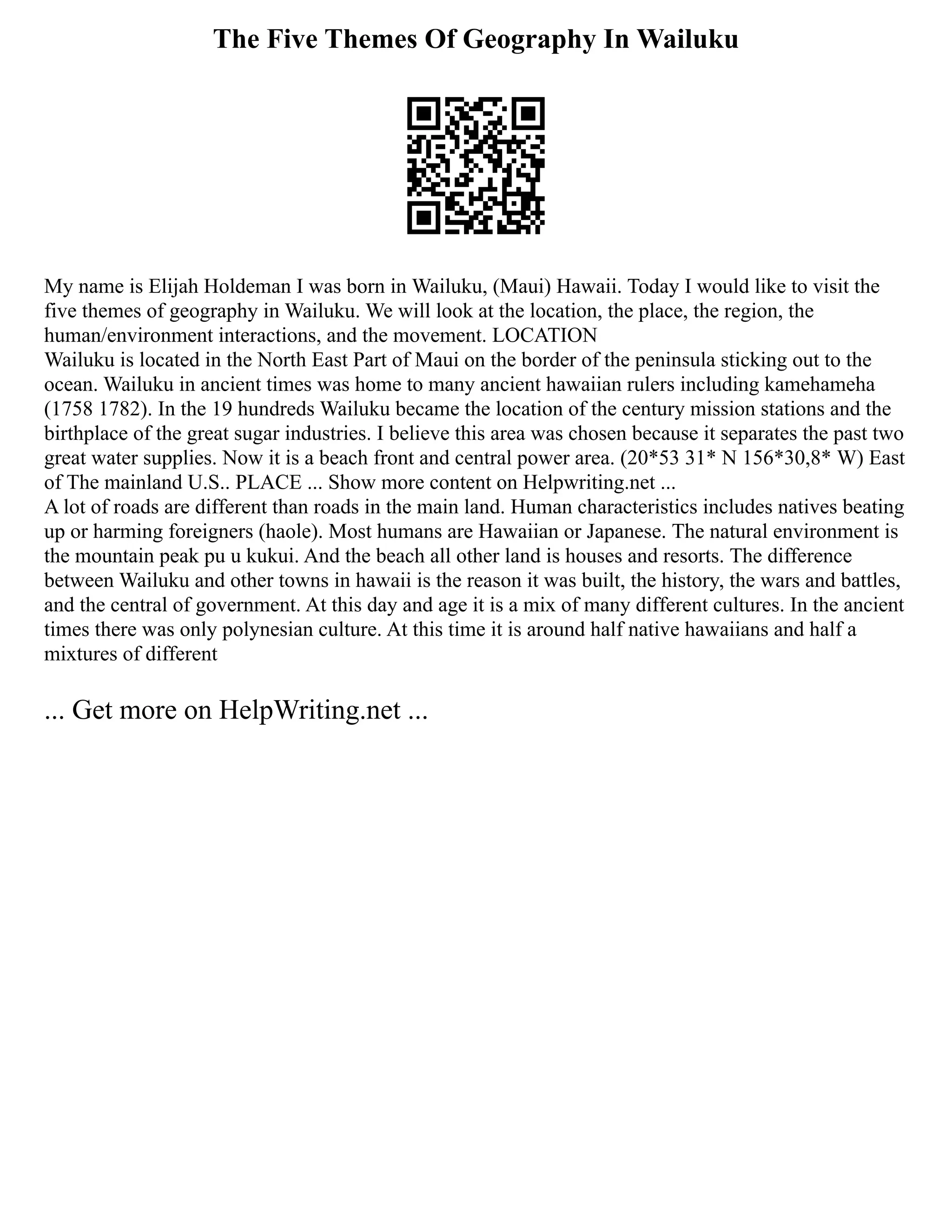 How To Write Main Body Of Research Paper | PDF