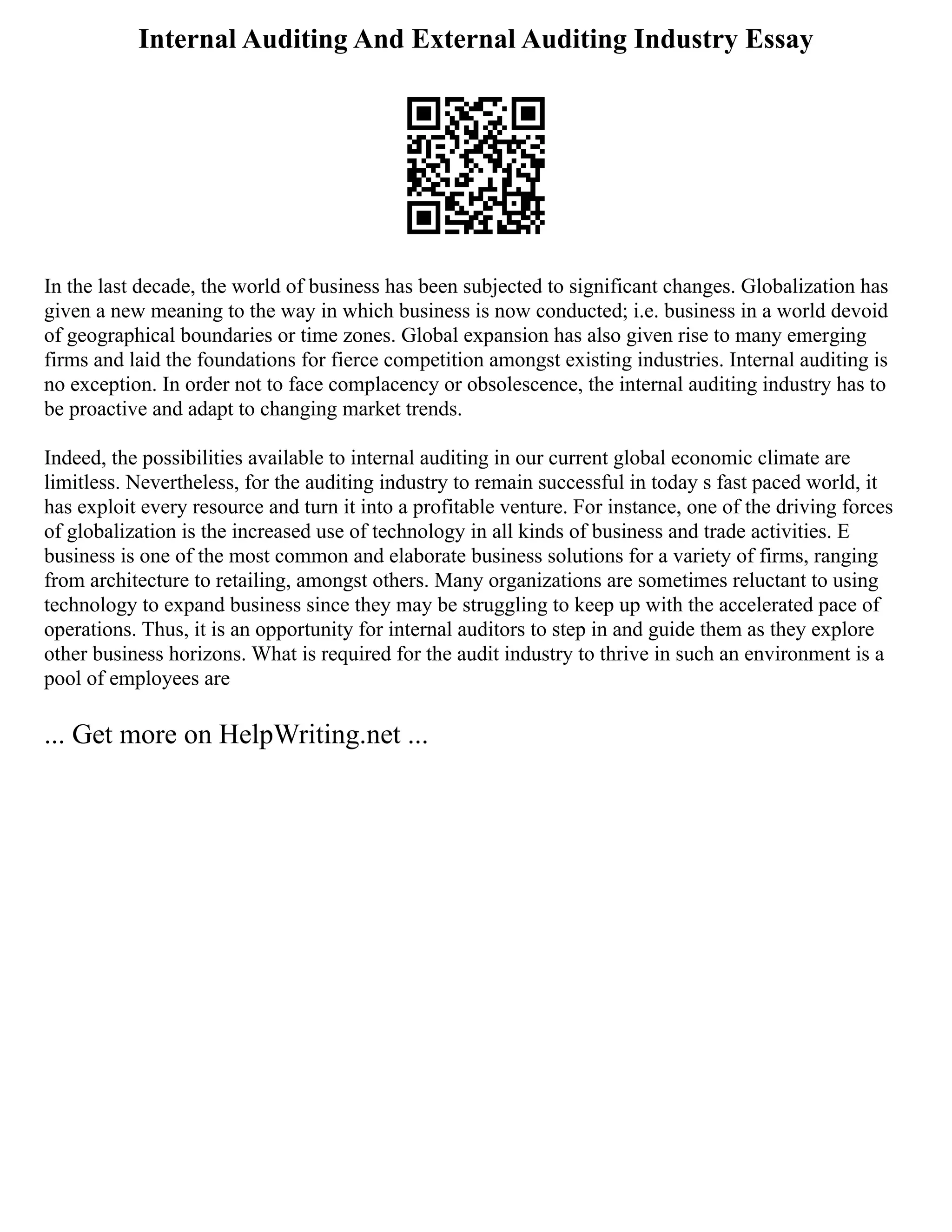 How To Write Main Body Of Research Paper | PDF