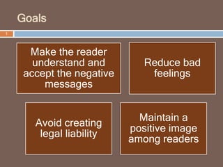 How to write negative messages effectively | PPT