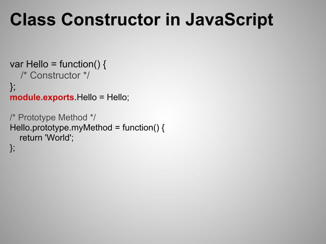 How To Write Nodejs Module 