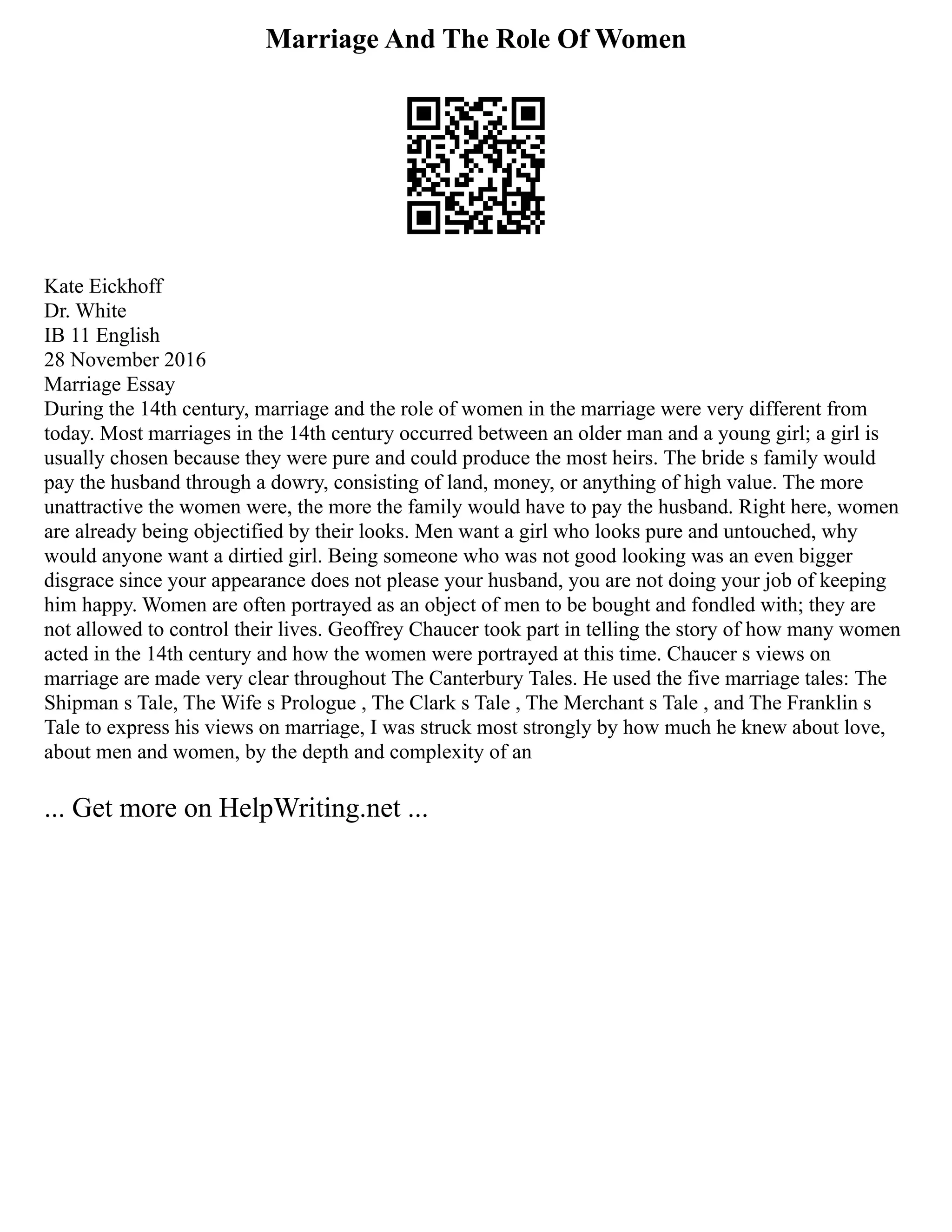 How To Write Nonfiction Essay - Ackland Writing | PDF