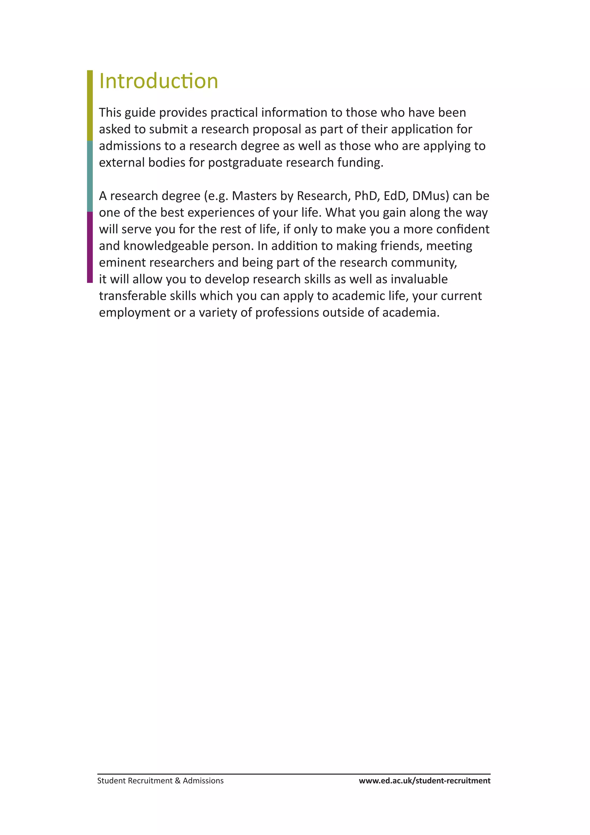 How to write proposal 2 | PDF