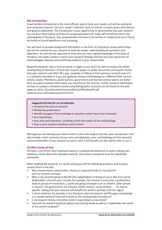 How to write proposal 2 | PDF