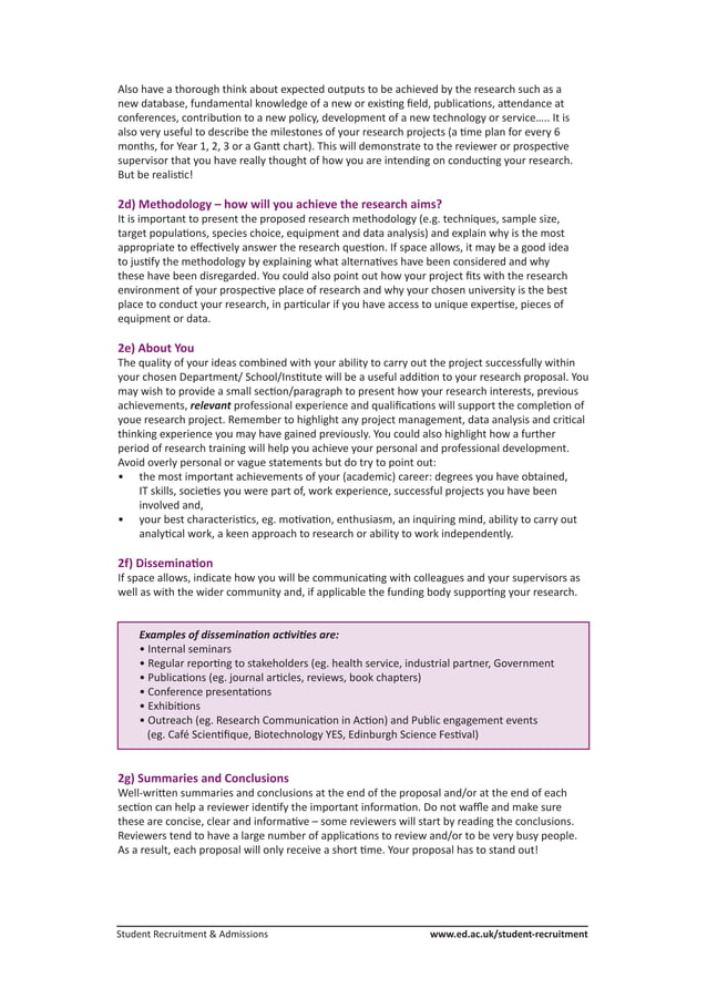 How to write proposal 2 | PDF