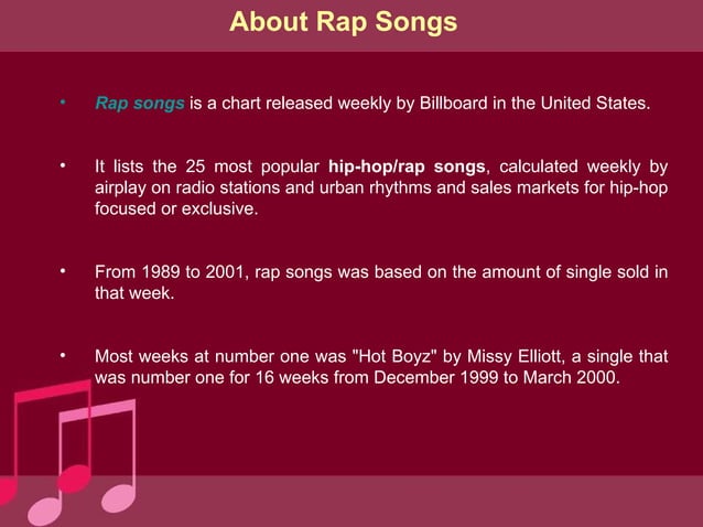 How to write rap songs | PPT