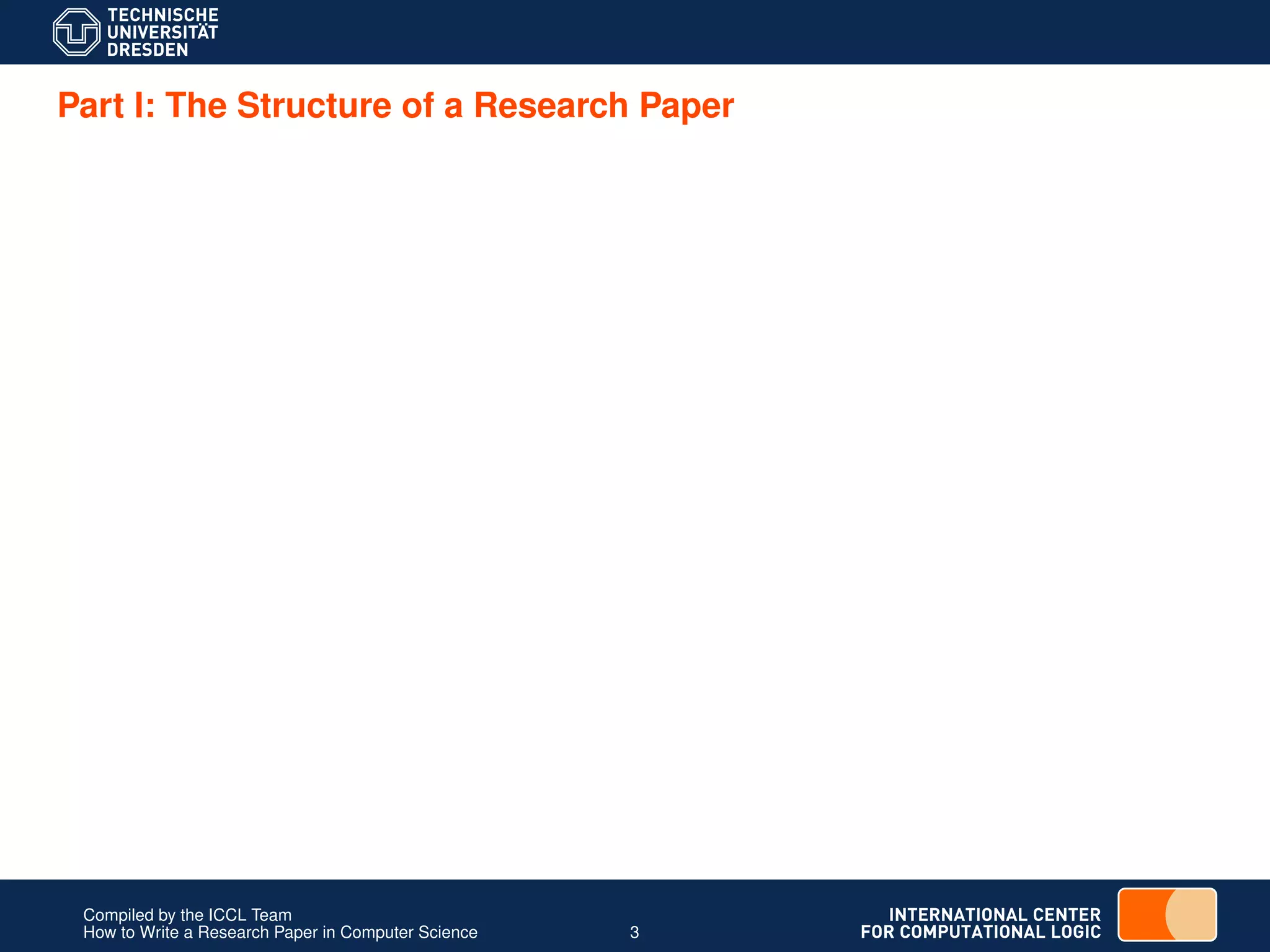 How to write research paper in cse | PDF