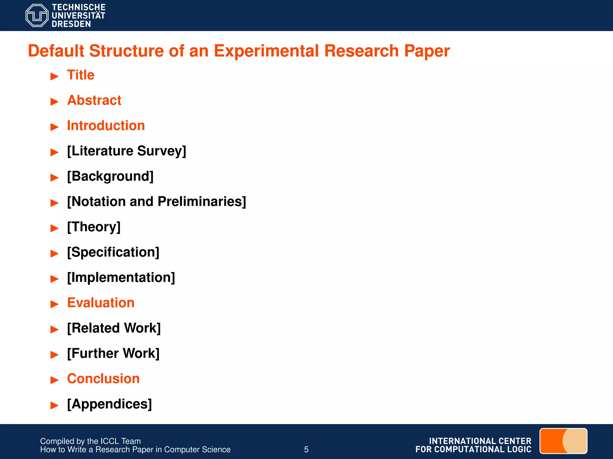 How to write research paper in cse | PDF