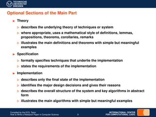 How to write research paper in cse | PDF