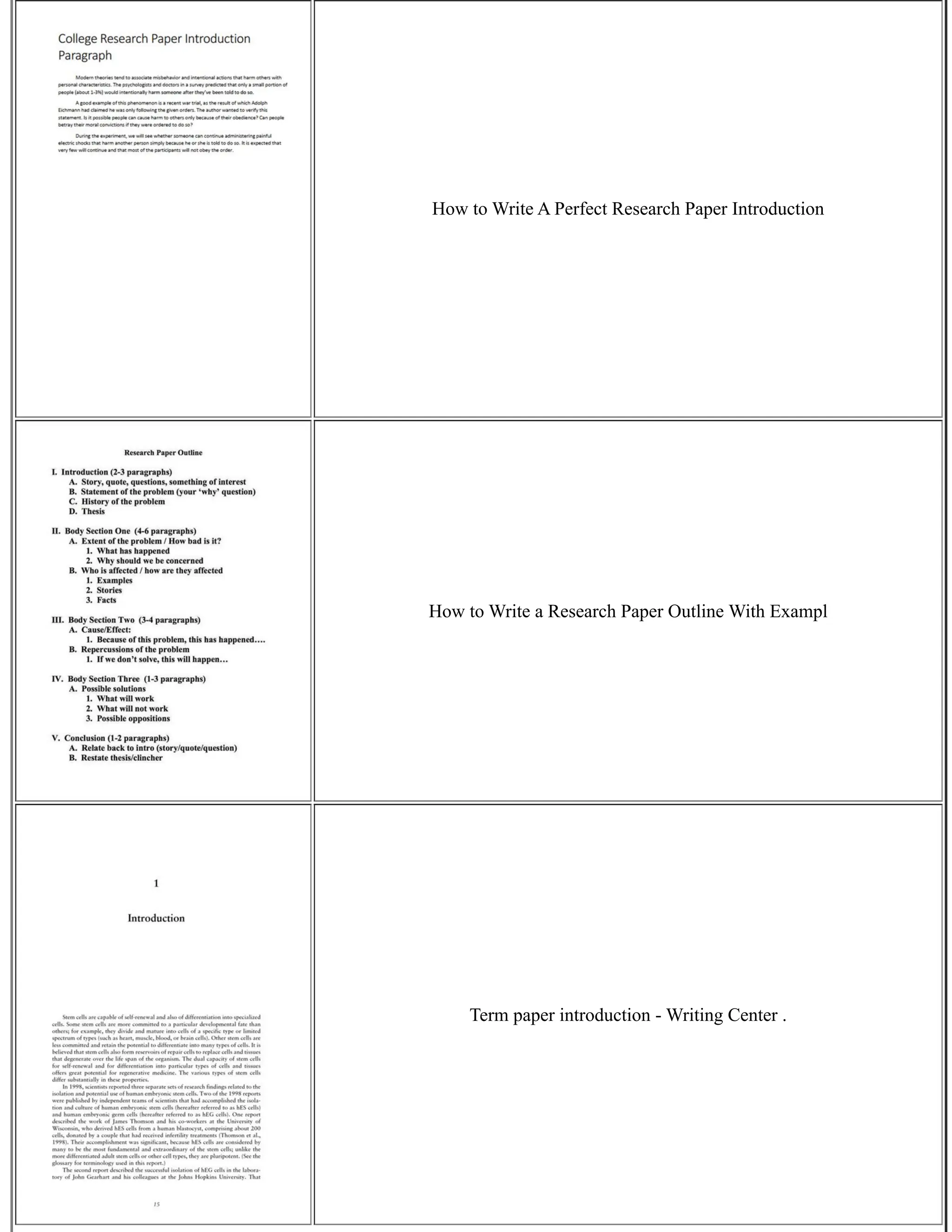 How To Write Research Paper Introduction | PDF