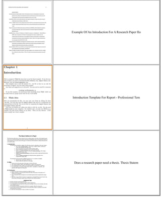 How To Write Research Paper Introduction | PDF | Science