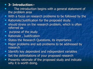 How to write research proposal(1) | PPT | Science