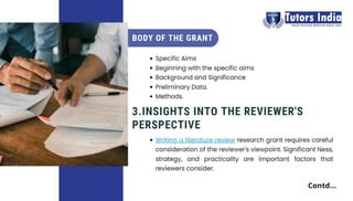 Writing A Research Proposals Effectively in Medical Science – Tutors ...