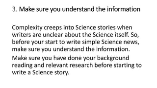 How to write Science news and feature.pptx