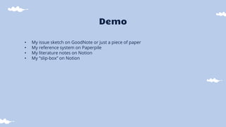 How to take smart notes | PPT