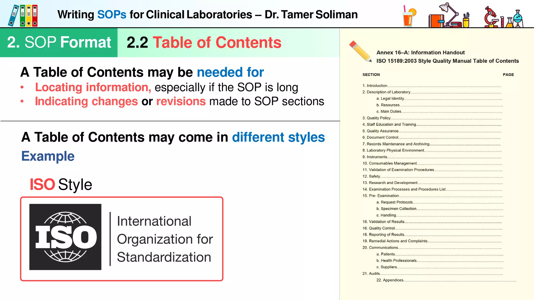 How to write so ps for clinical laboratories 2 of 4 | PDF