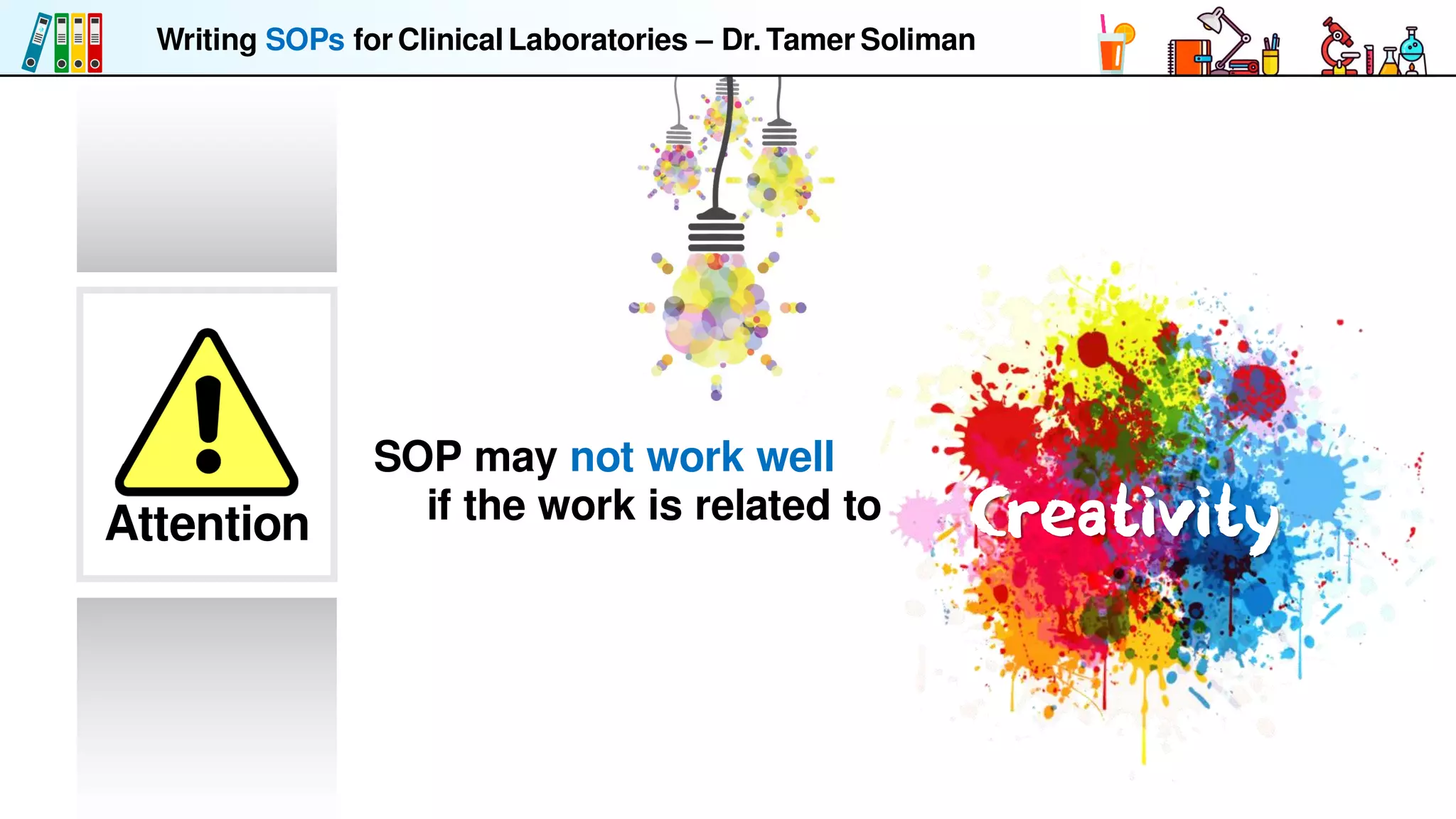 How to write Standard Operating Procedures (SOPs) for clinical ...