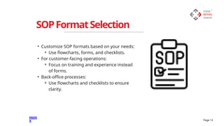 How to Write a Standard Operating Procedure (SOP) for Marketing | PPTX
